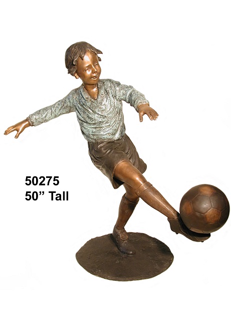 Life Size Bronze Sport statues figurines and sculptures