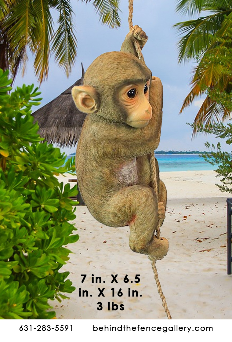 Peaches the Monkey [QM2673300-US] - $59.99 : Life size statues, Life ...