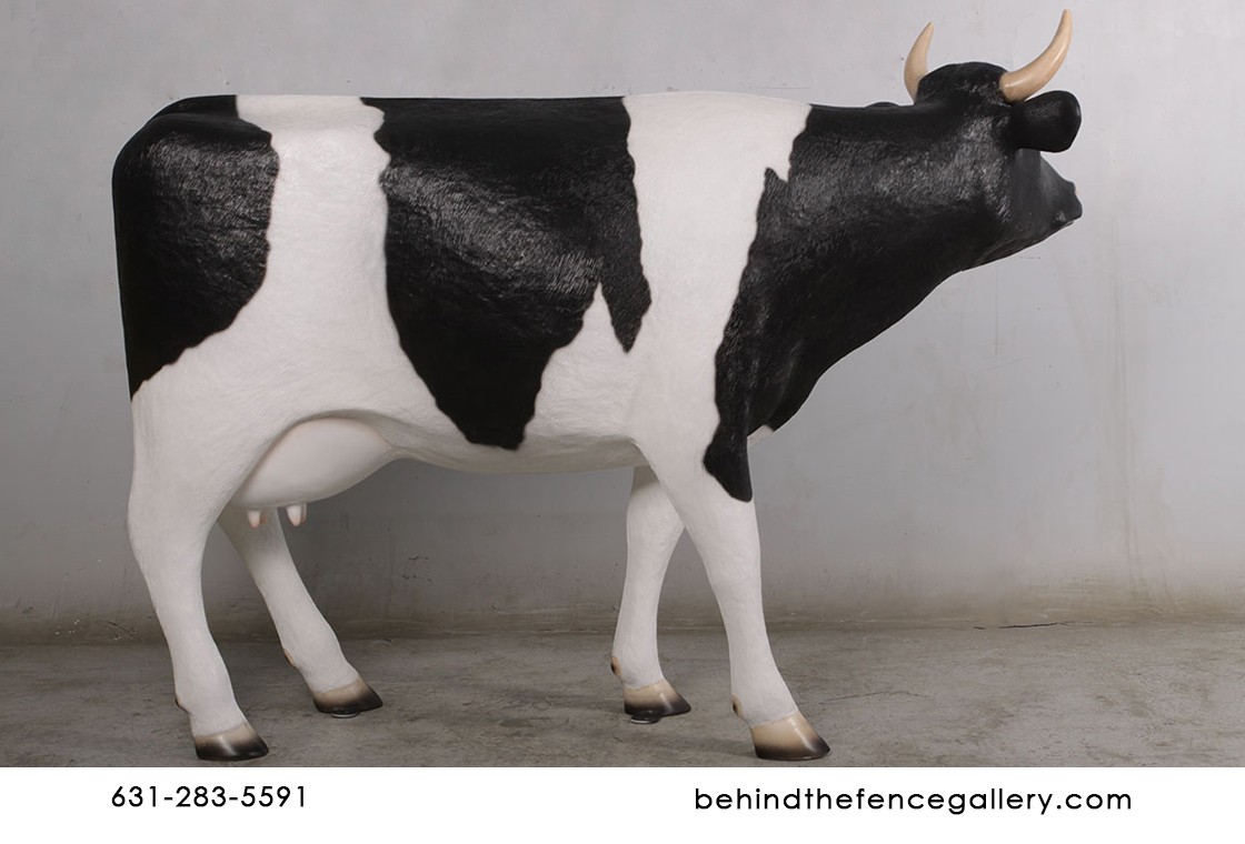 Cow Statue Medium Size Farm Animal Prop Medium Cow Statue [COW190047H ...
